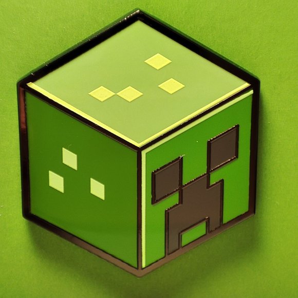 Minecraft | Jewelry | Minecraft Creeper Figpin Mini Enamel Pin | Poshmark